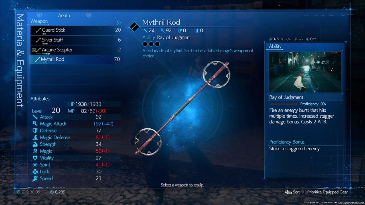 Final Fantasy 7: Best Character Builds For Aerith