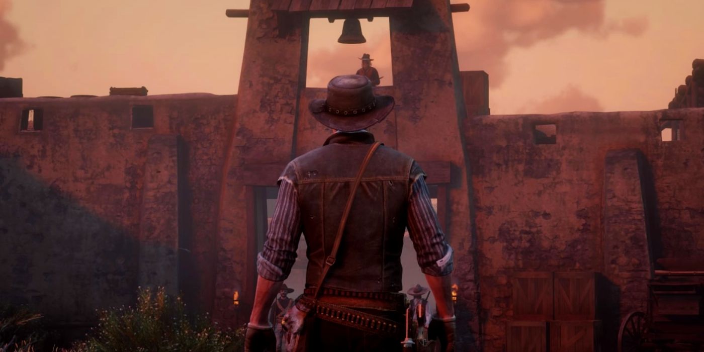 Red Dead Redemption's Iconic Intro Recreated In RDR2 Photo Mode