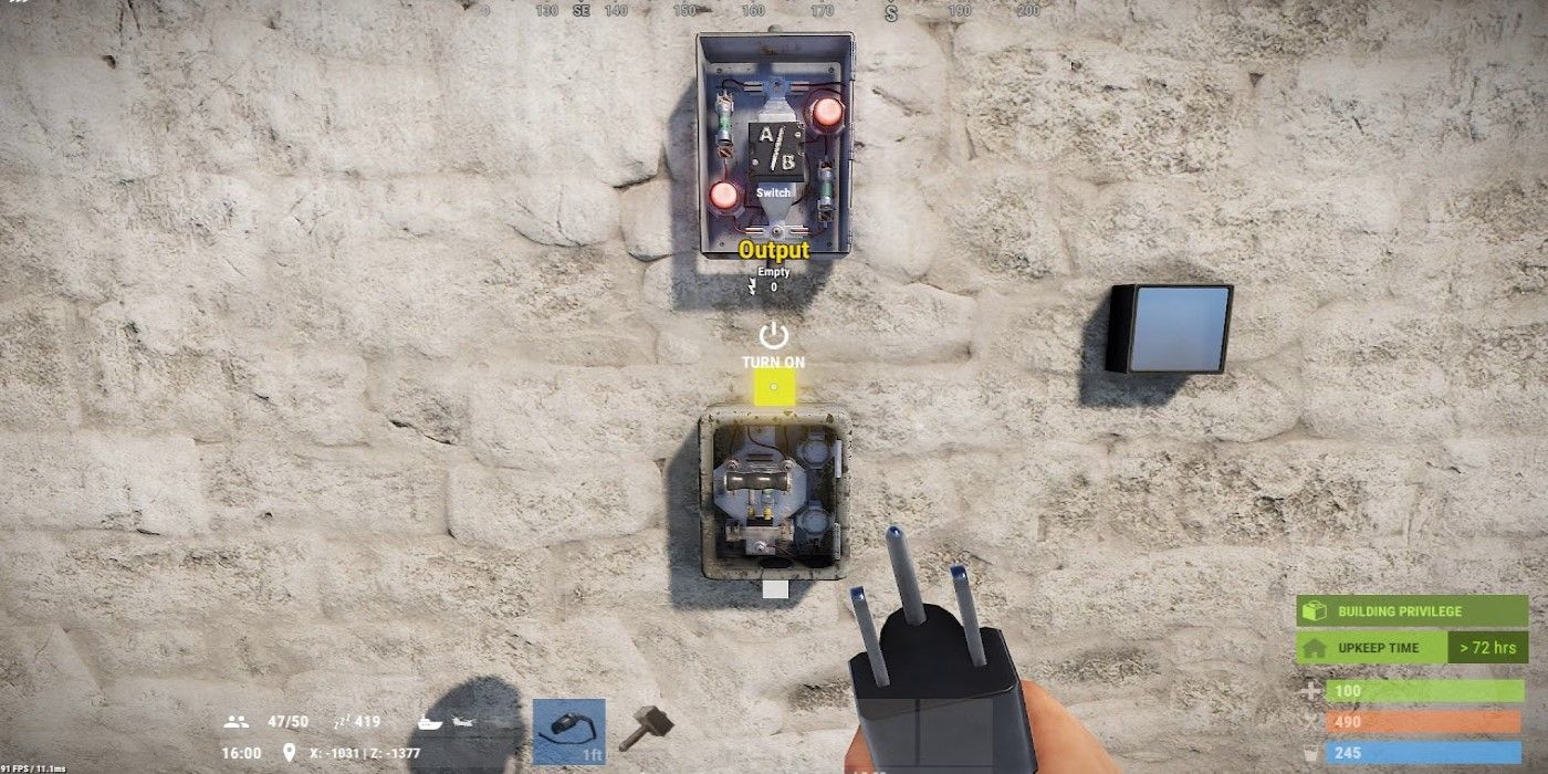 Rust How To Utilize Electricity In Your Base