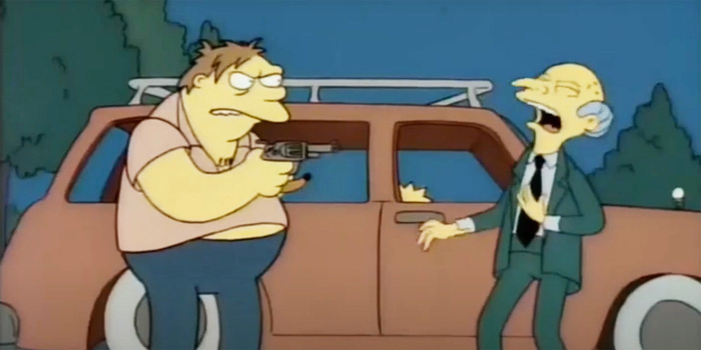 Why The Simpsons Originally Planned For BARNEY To Shoot Mr. Burns