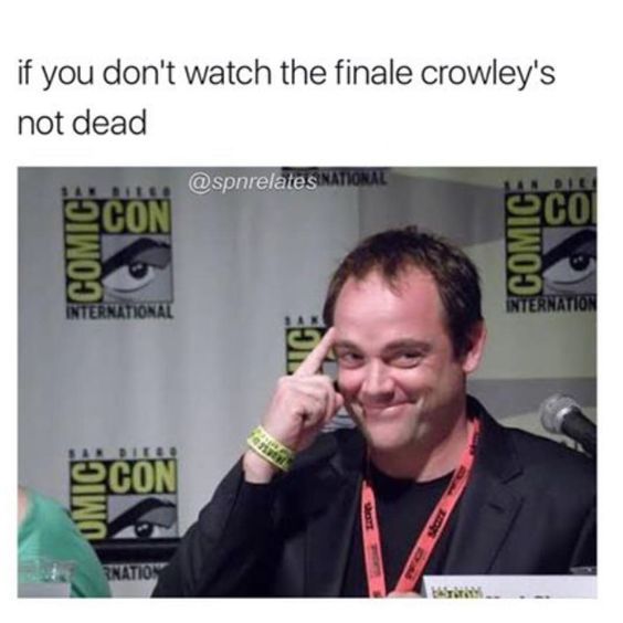 Supernatural: 10 Crowley Memes That Will Have You Cry-Laughing
