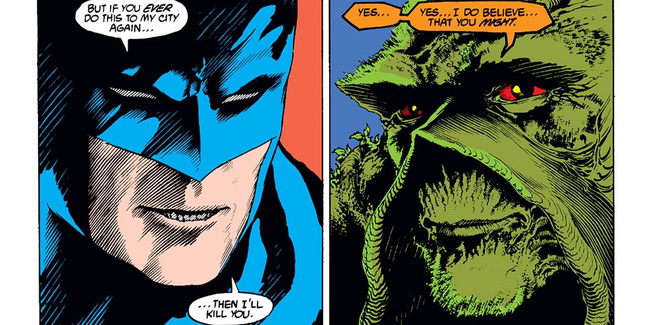 How Swamp Thing DEMOLISHED Batman (and Almost Destroyed Gotham)