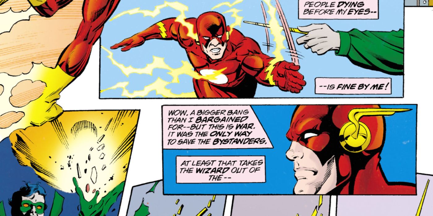 The Flash Used His Speed To Blow Off a Villain's [SPOILER]