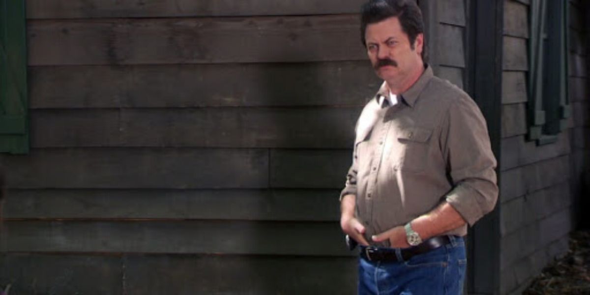 Parks & Rec: 10 Ways Ron Got Worse & Worse