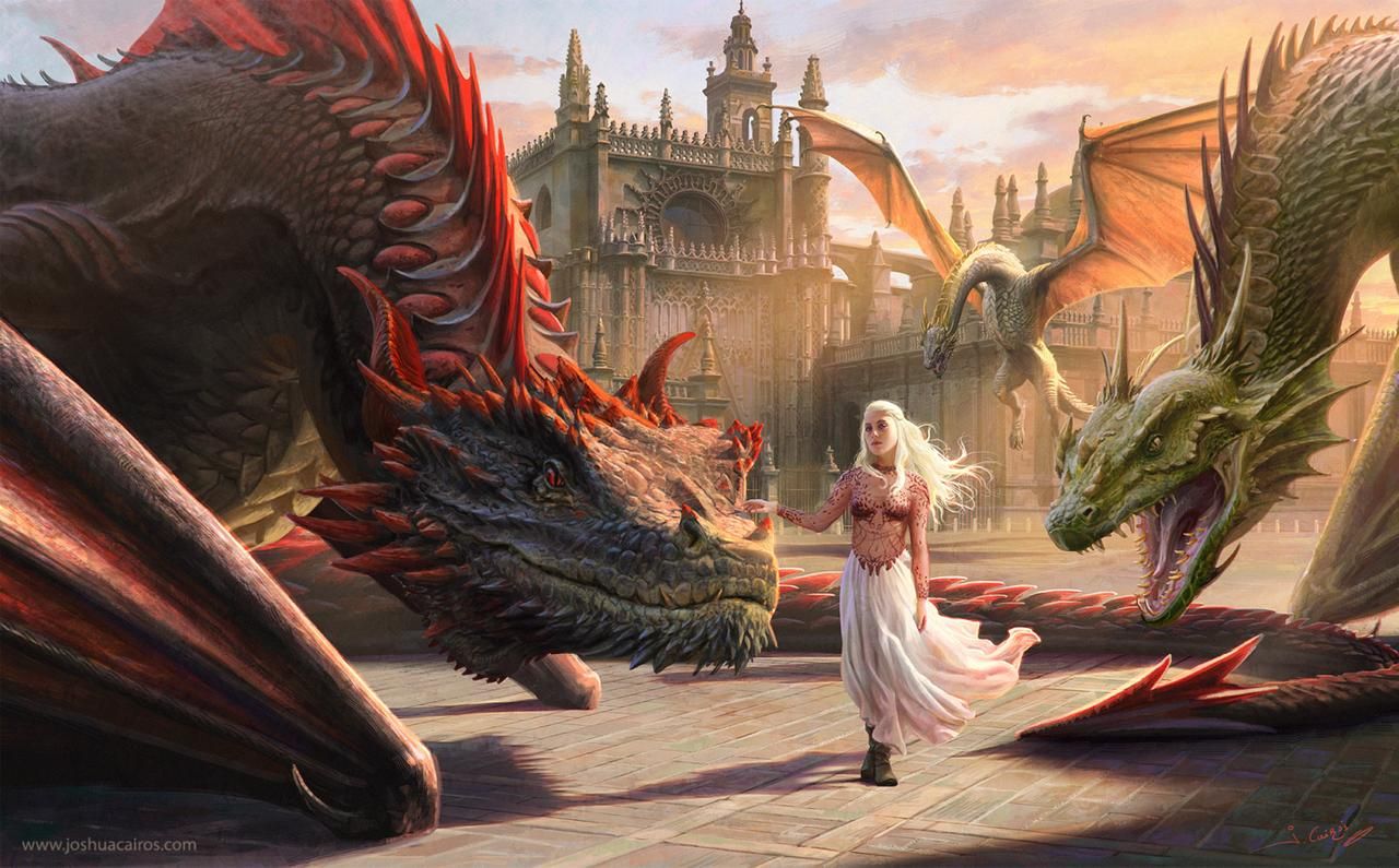 Fire & Blood: 10 Stunning Works of Daenerys Fanart You Have To See