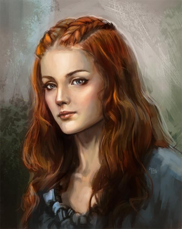 Winter Is Coming: 10 Breathtaking Works Of Sansa Stark Fan Art You Have ...