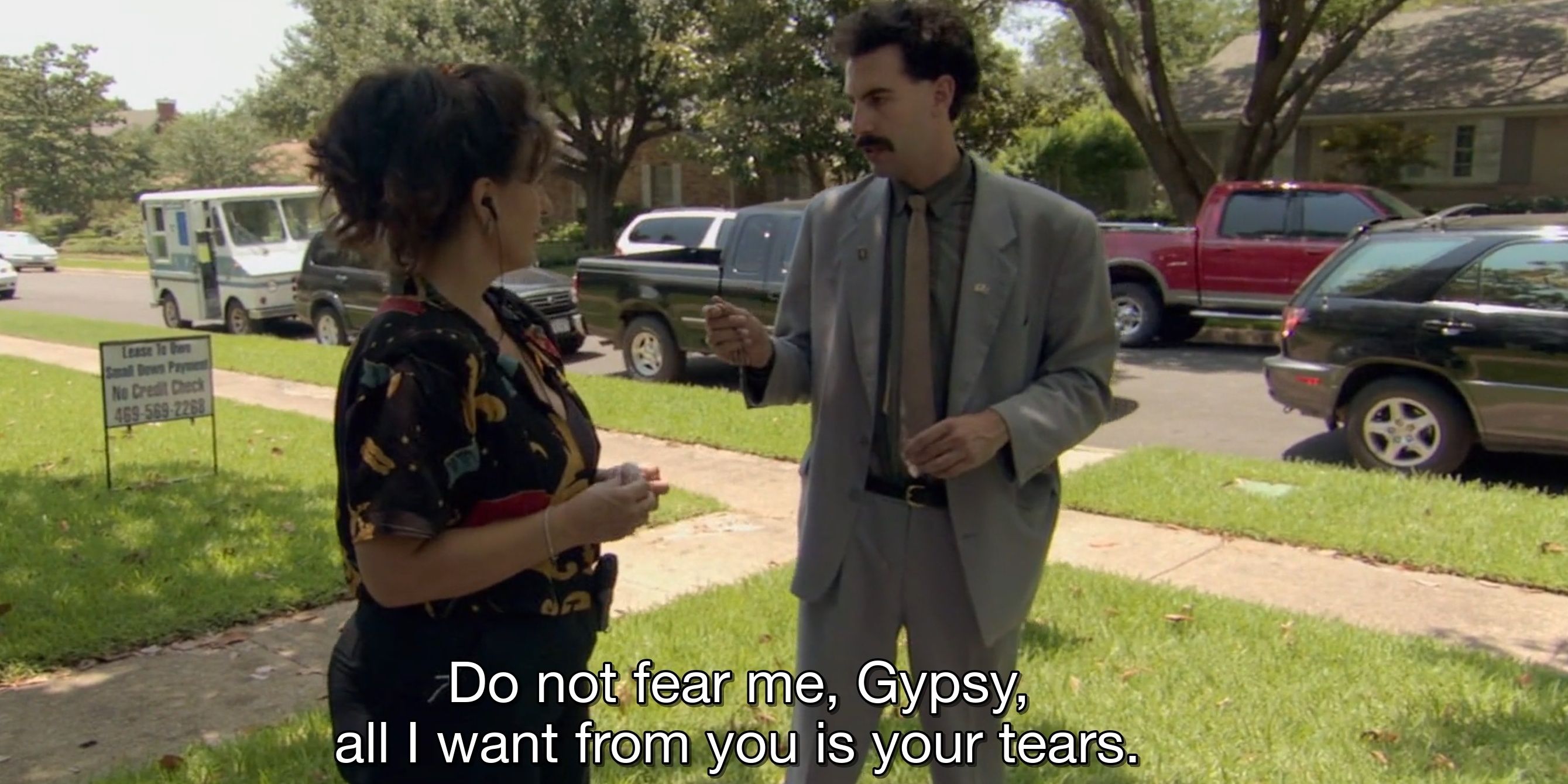 Borat Gypsy Quote