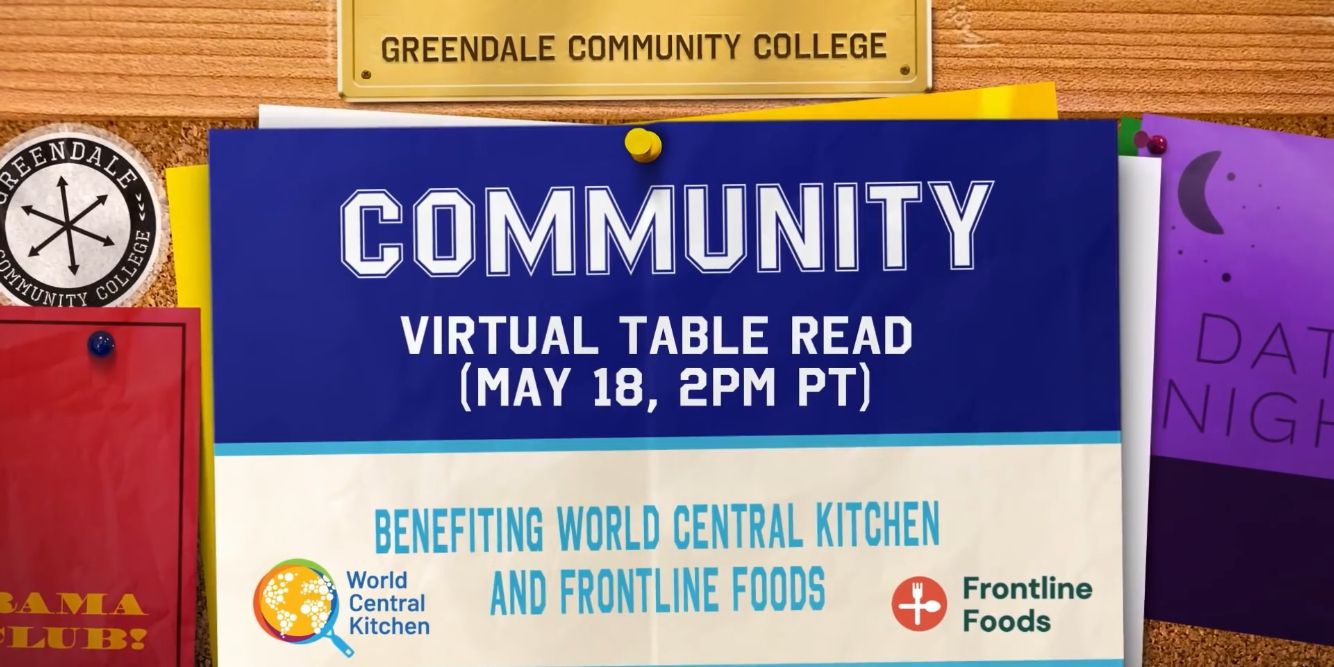 Community Cast Reunites in Trailer for Virtual Table Read Special