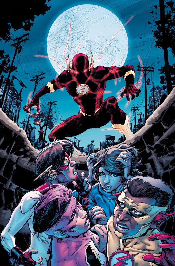 New FLASH Covers Promise a Bloody Race To The Finish Line