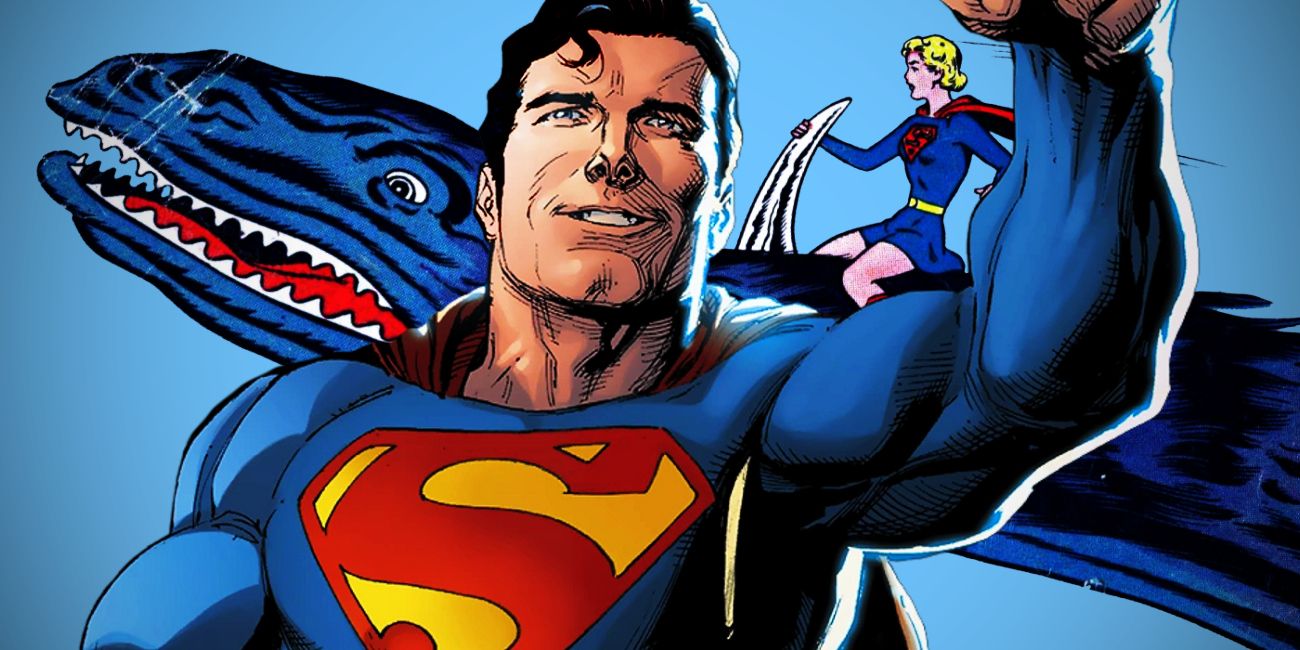 Superman's Coolest Trick is Turning Into a Giant Dragon