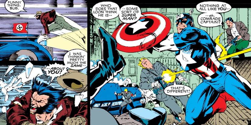 Wolverine & Captain America Fought in WWII Together
