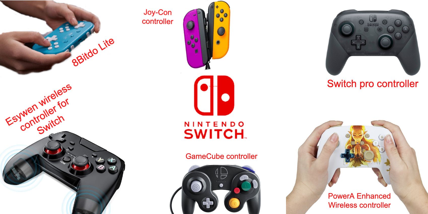 Best Nintendo Switch Controllers: From Joy-Con To 8Bitdo Lite