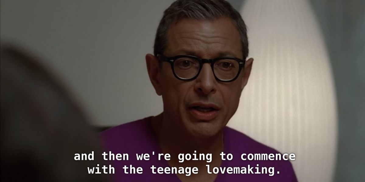 Jeff Goldblum's Funniest Quotes From Glee Jeff Goldblum's Funniest Quotes From Glee
