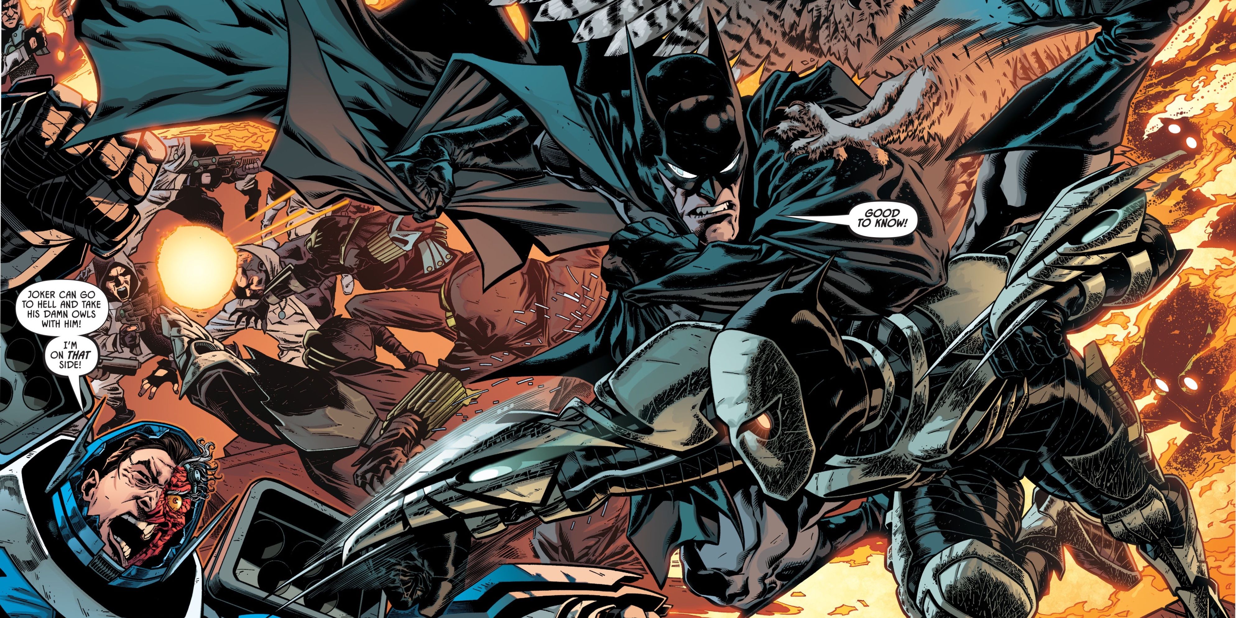 Batman & Two-Face Finally Team Up Before Joker War