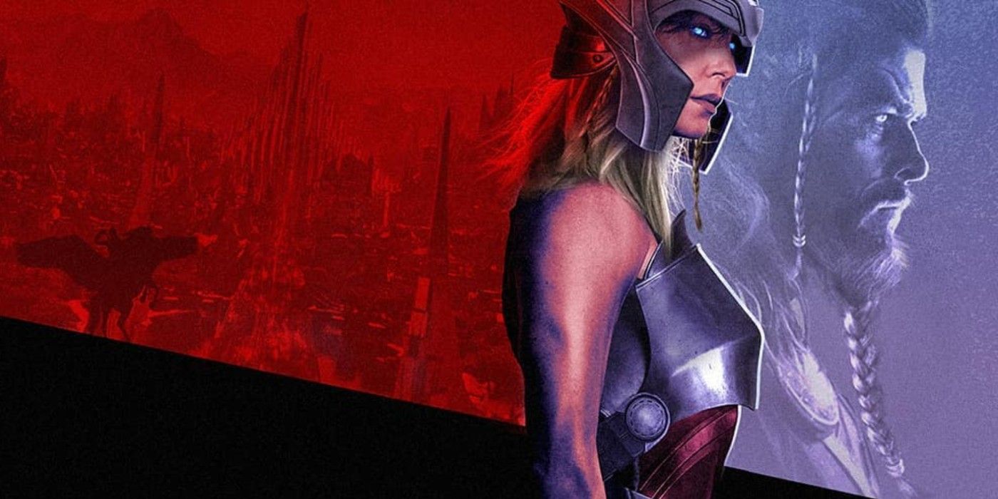 Charlize Theron Transforms Into Thor For Old Guard Parody Poster
