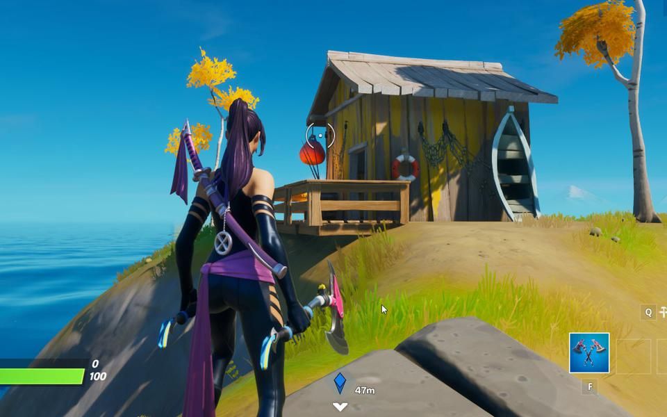 How to Catch a Weapon at Stack Shack in Fortnite