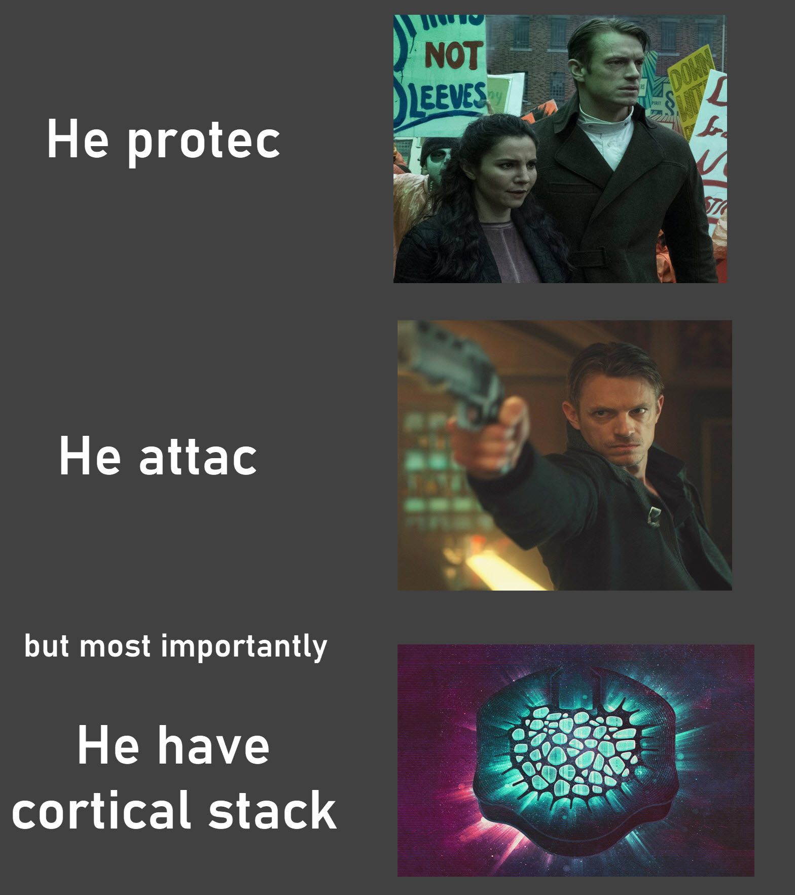 Altered Carbon: 10 Memes About The Show That Make Us Cry Laugh