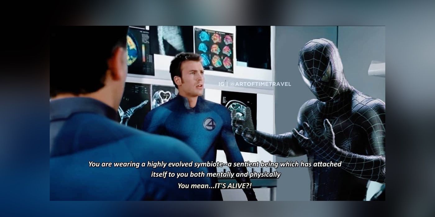 Maguire's Spider-Man & Evans' Human Torch Recreate Marvel Comics Crossover