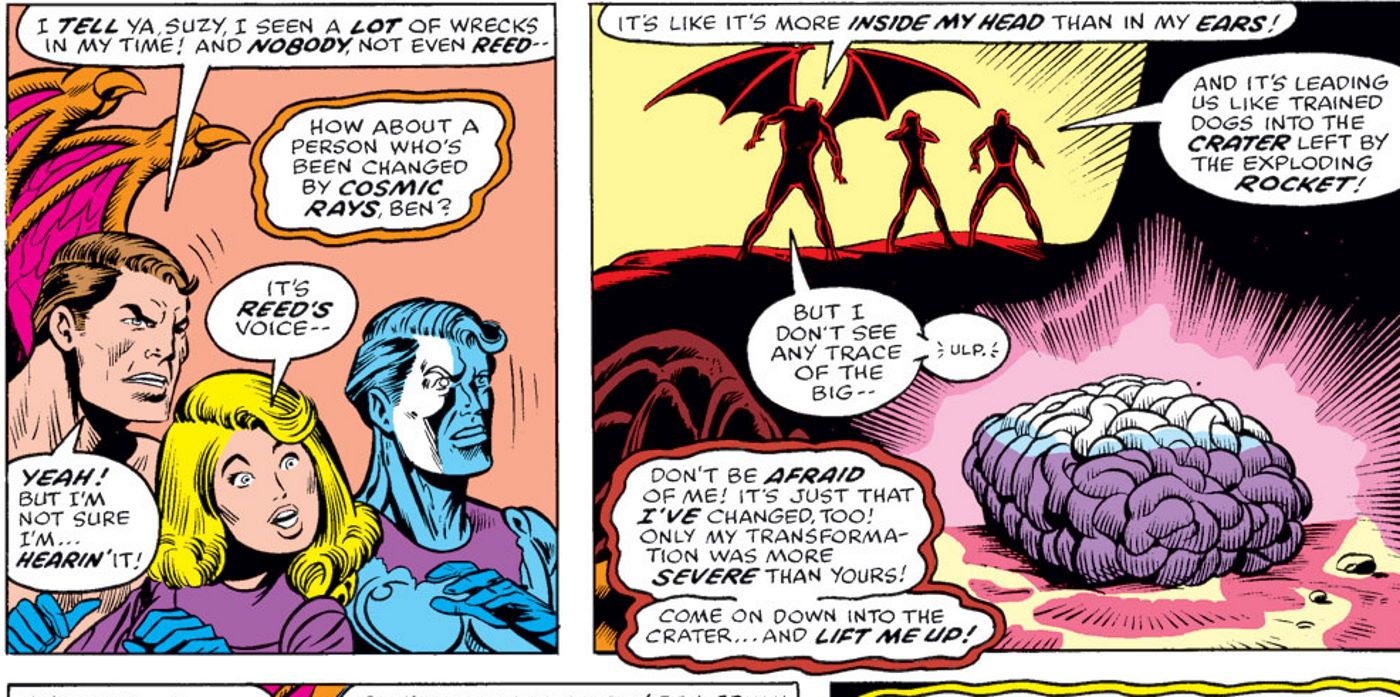 Fantastic Four's Leader Was Marvel's Biggest Brain (Literally)