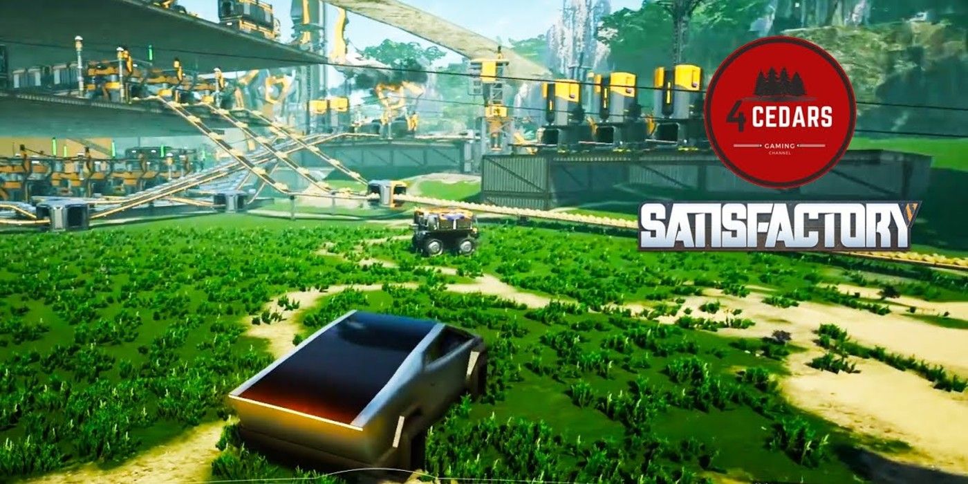 Satisfactory: How to Unlock The Cyber Wagon (Secret Vehicle)