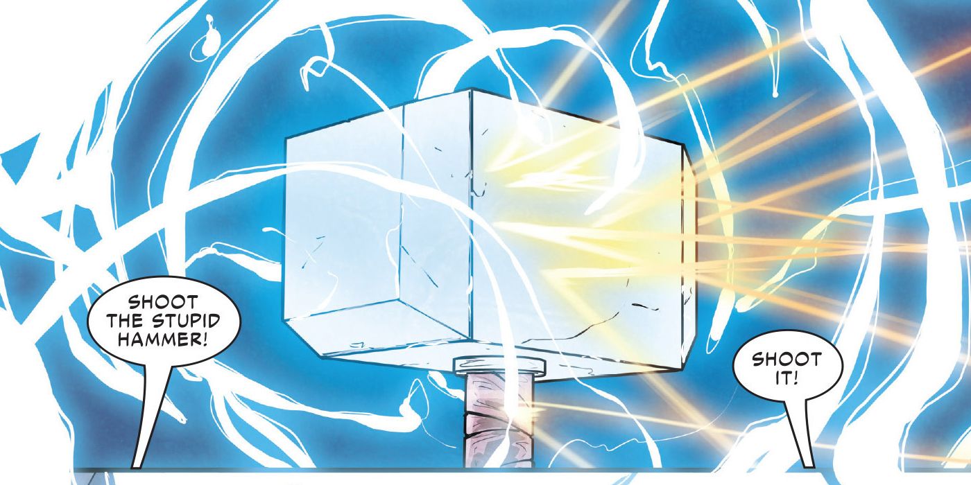 Thor Once Turned Mjolnir Into An ACTUAL Sidekick