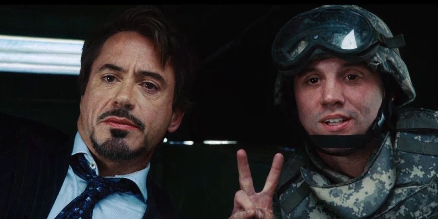 Tony Stark's Peace Sign Is Iron Man's Best Secret