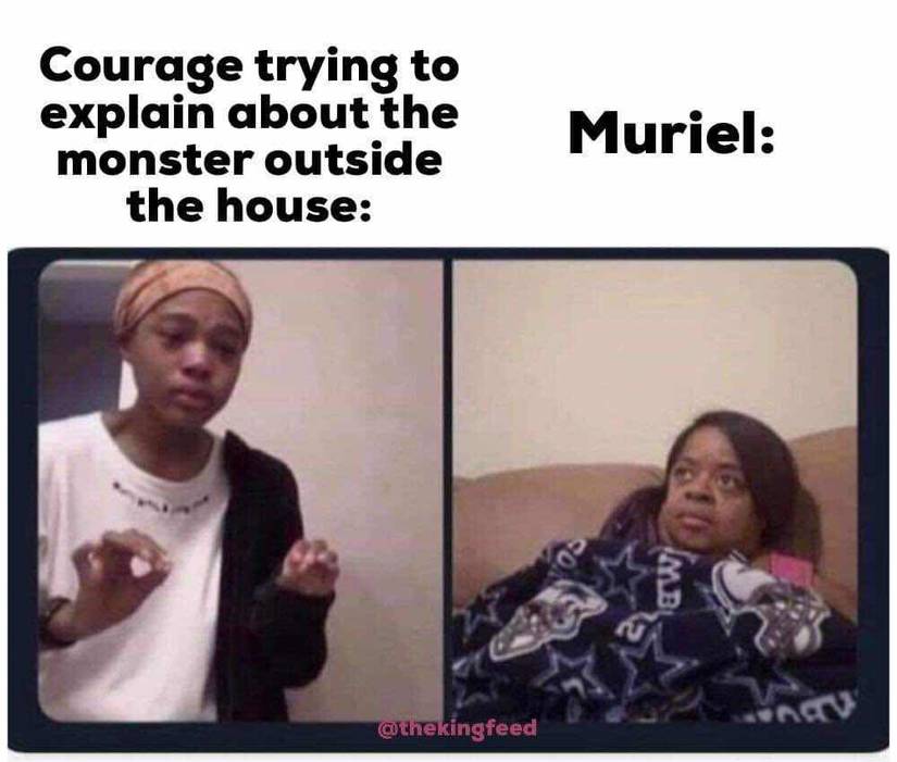 Courage The Cowardly Dog: 10 Funniest Memes Of The Show That Make Us Laugh