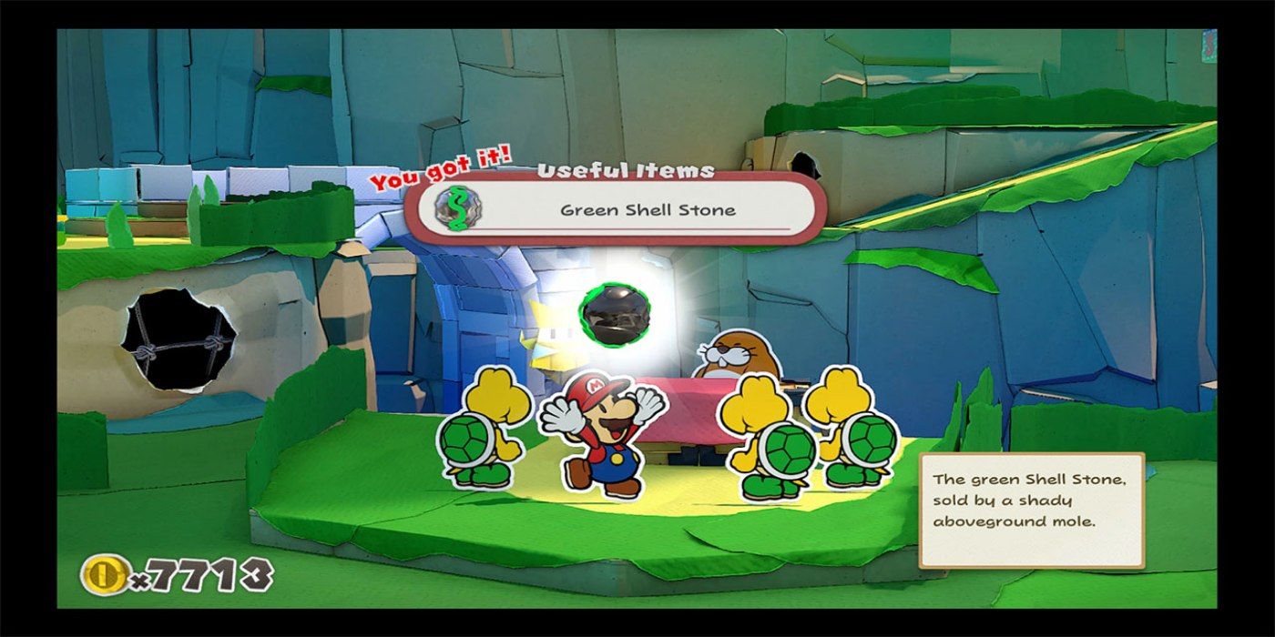 Paper Mario: Where to Find The Four Shell Stones.