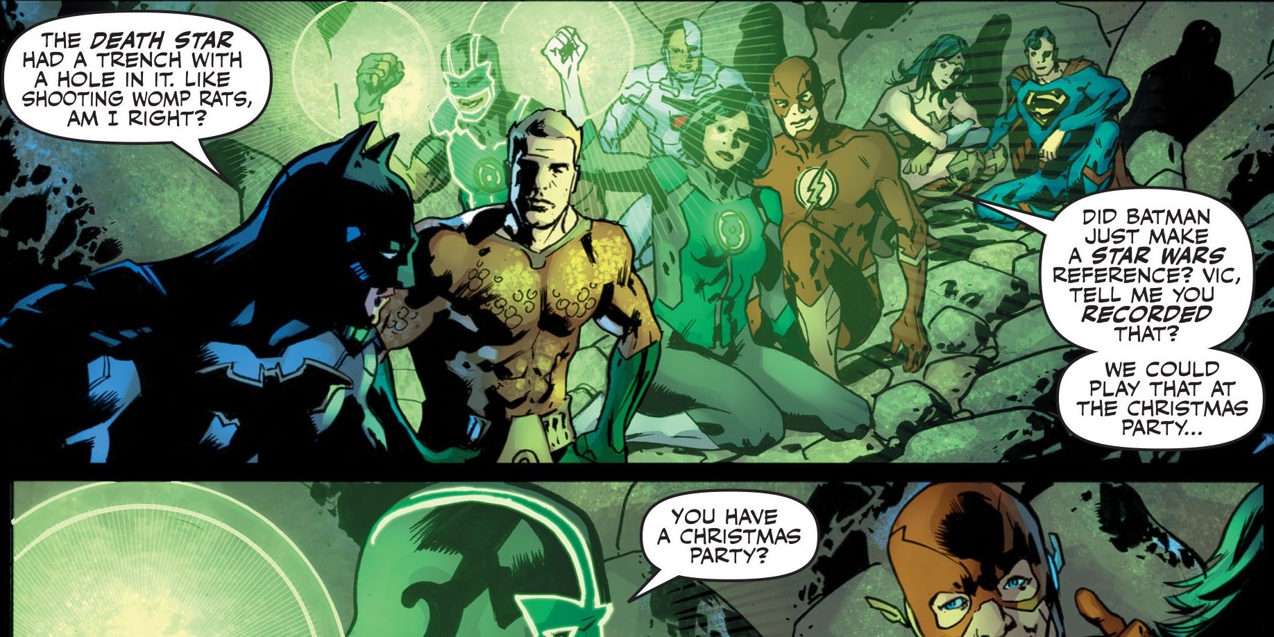 Batman Based a Justice League Battle Plan on Star Wars