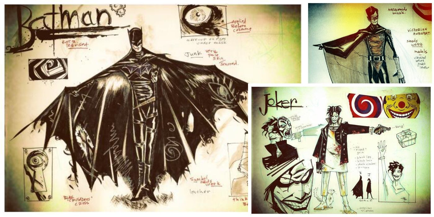 My Chemical Romance's Gerard Way's WILD Batman Design