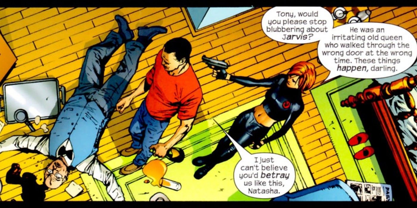 Black Widow KILLED Tony Stark's Butler Jarvis in The Comics