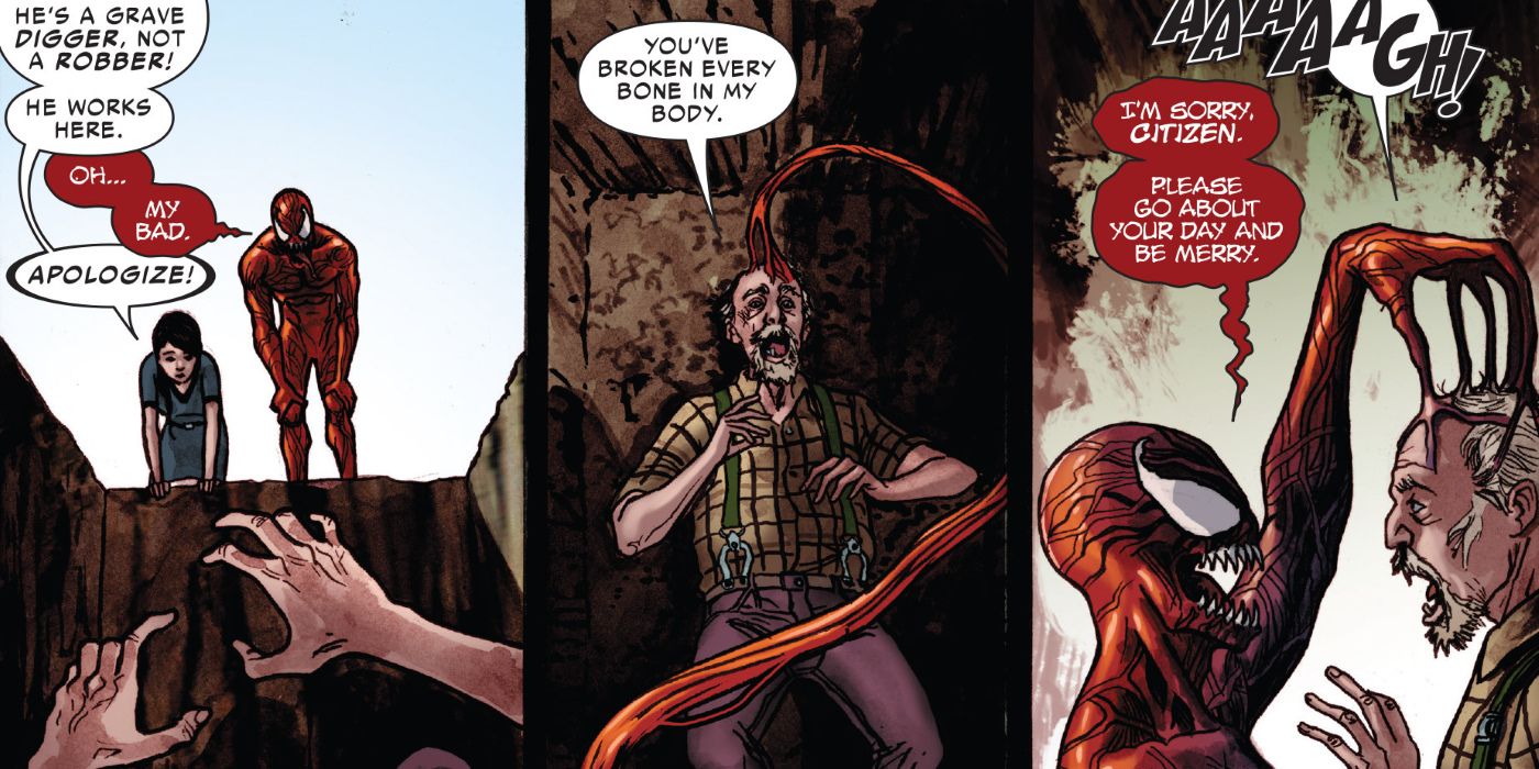 Carnage Actually Tried To Become a HERO in Marvel Comics