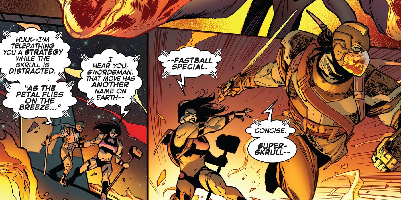Two Avengers Just Recreated The Classic Fastball Special