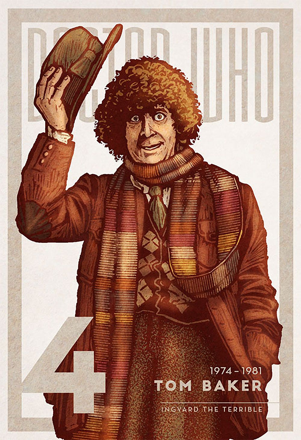 Doctor Who: 10 Amazing Fan Art Pieces Featuring The Fourth Doctor