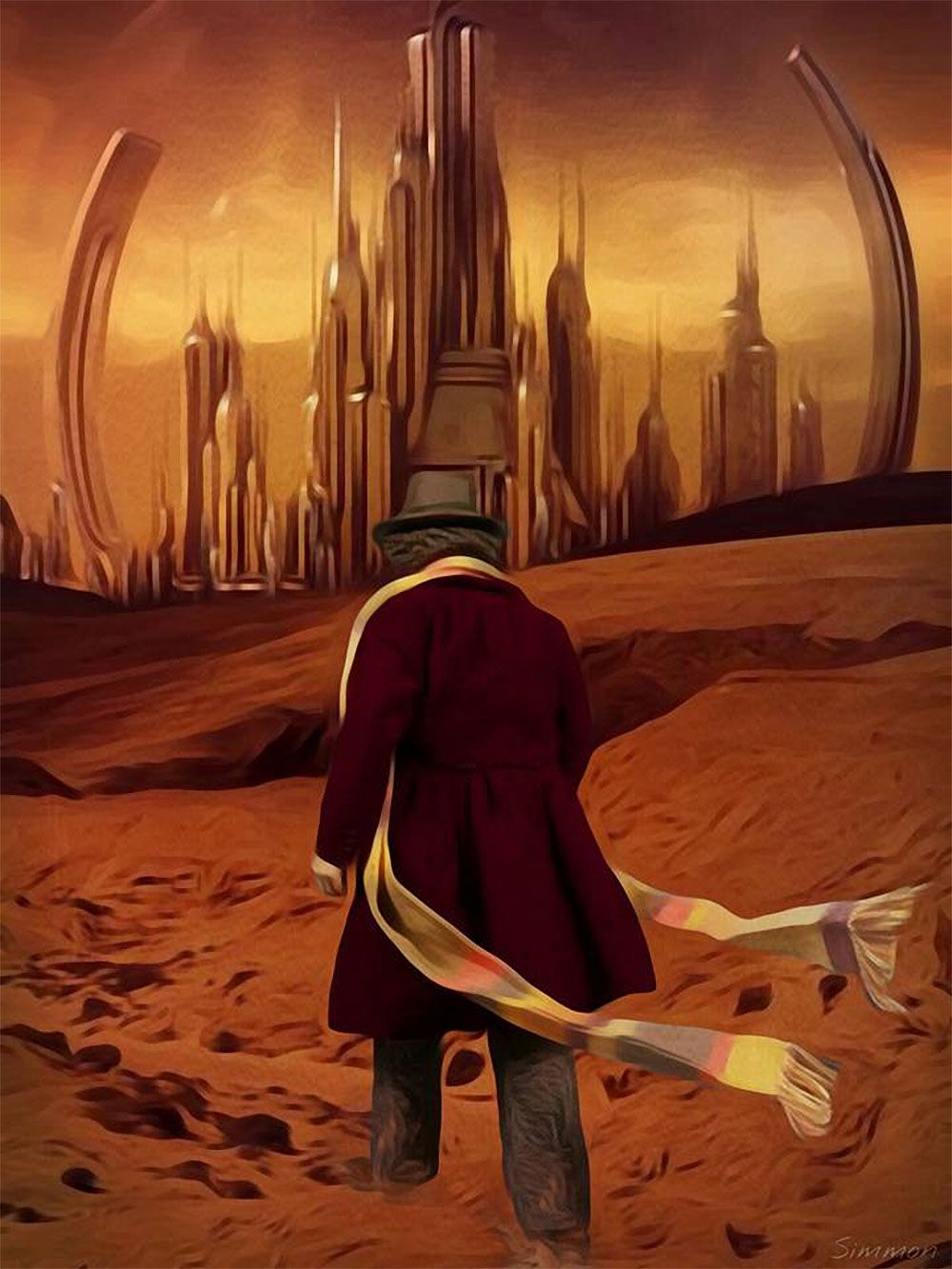 Doctor Who: 10 Amazing Fan Art Pieces Featuring The Fourth Doctor