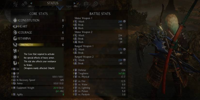 Best Odachi Builds in Nioh 2 (& How To Use Them)