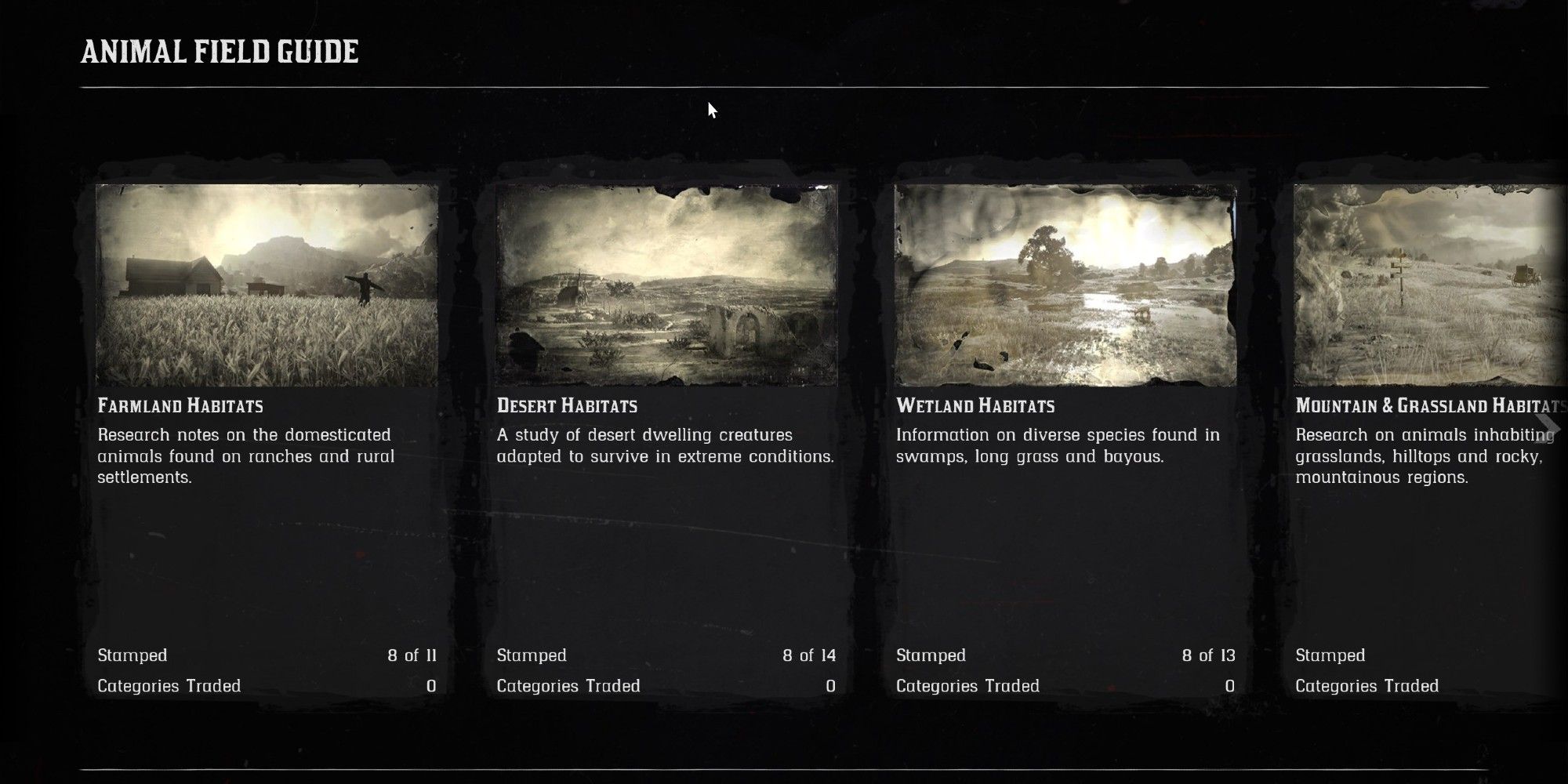 Red Dead Online: Legendary Animal Map & Animal Field Guide Location