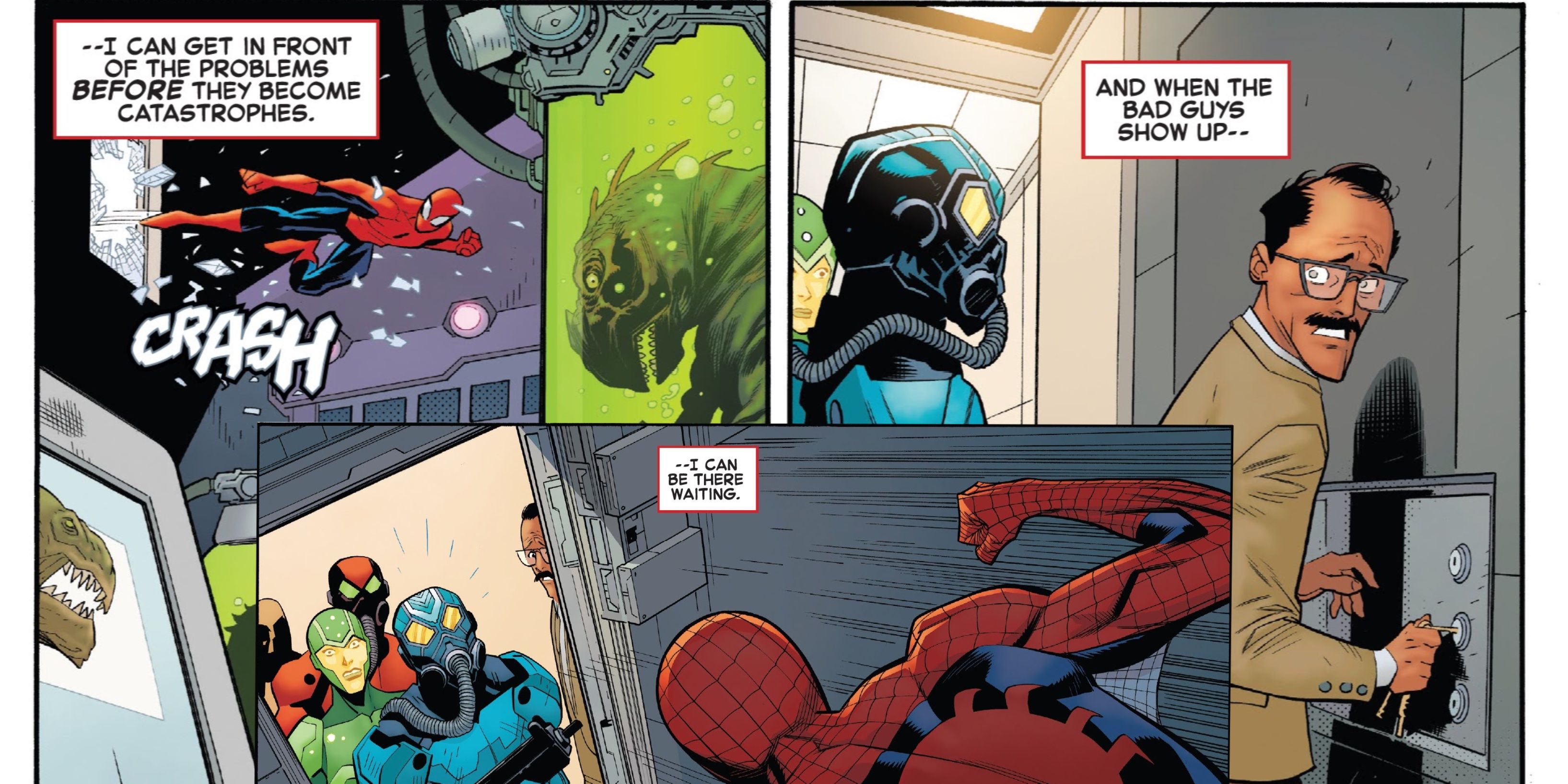 Spider-Man Can Predict The Future, Like Minority Report