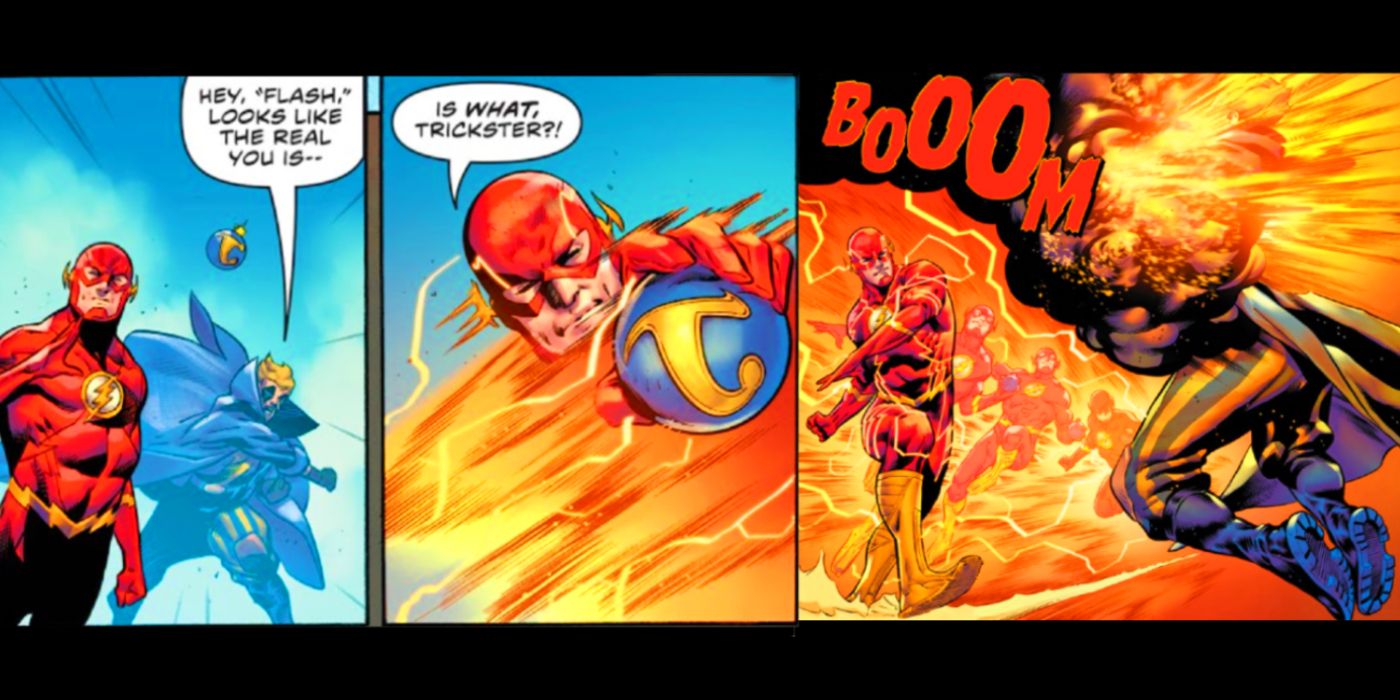 Reverse-Flash Nearly Killed [SPOILER] By Deflecting An Explosive