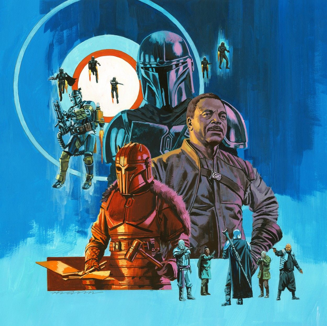 The Mandalorian Season 1 Soundtrack Gets Vinyl Boxset With Stunning Artwork