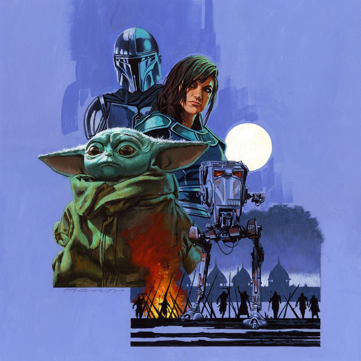 The Mandalorian Season 1 Soundtrack Gets Vinyl Boxset With Stunning Artwork