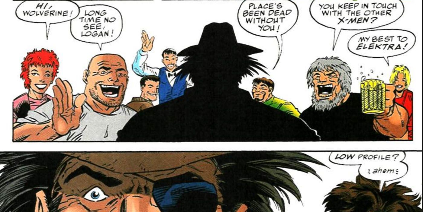 Wolverine Has His Own Silly “Clark Kent” Disguise