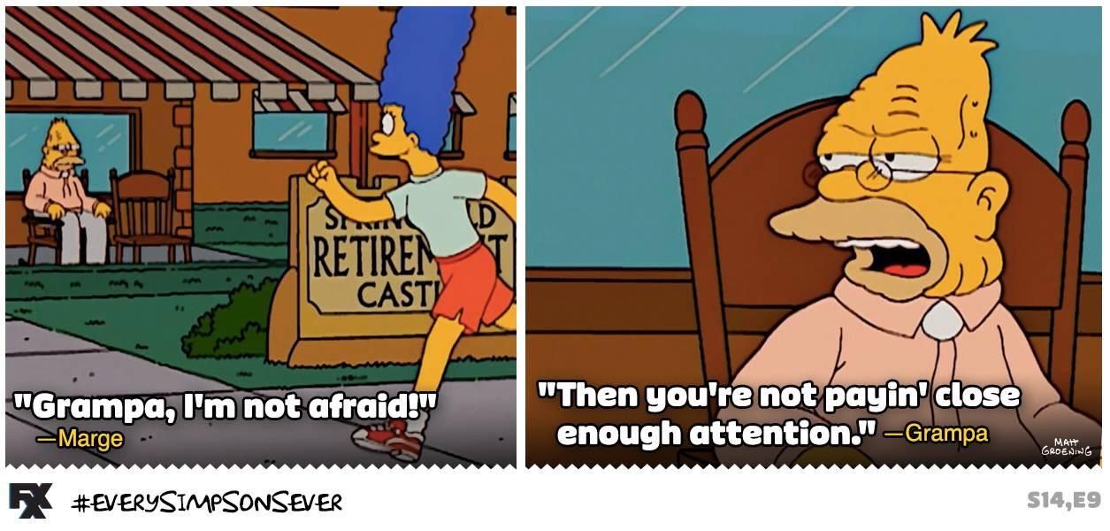 The Simpsons: 10 Funny Abe Simpson Memes That Make Us Laugh