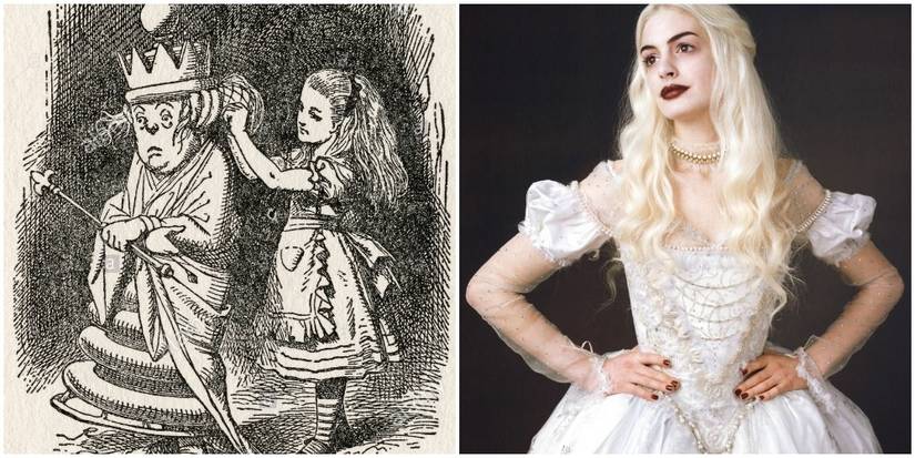 White Princess Alice In Wonderland