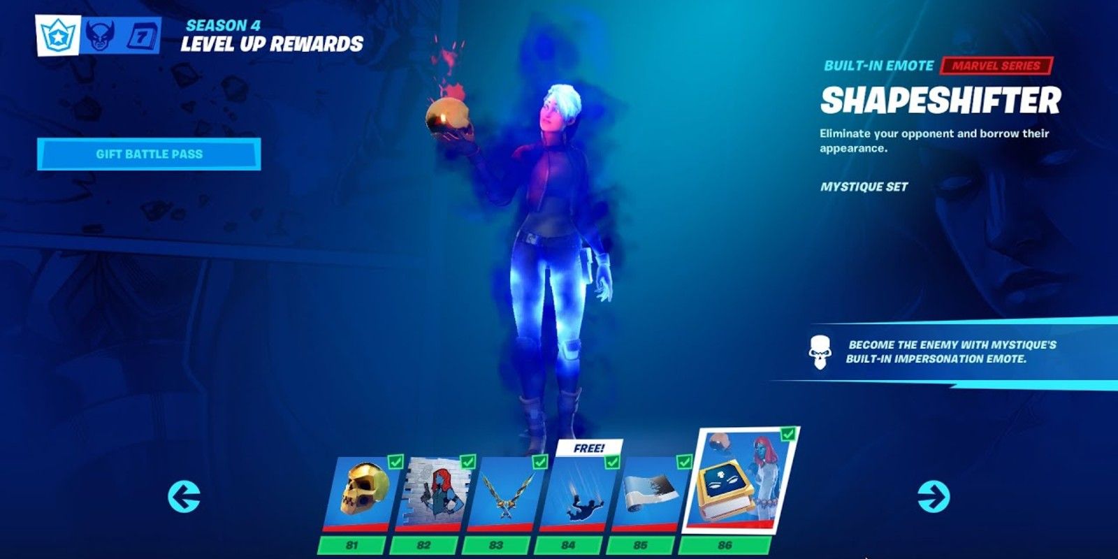 How to Complete all Mystique Awakening Challenges in Fortnite Season 4