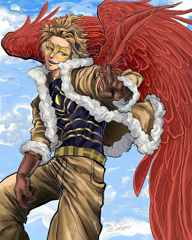 My Hero Academia: 10 Pieces Of Hawks Fan Art We Love
