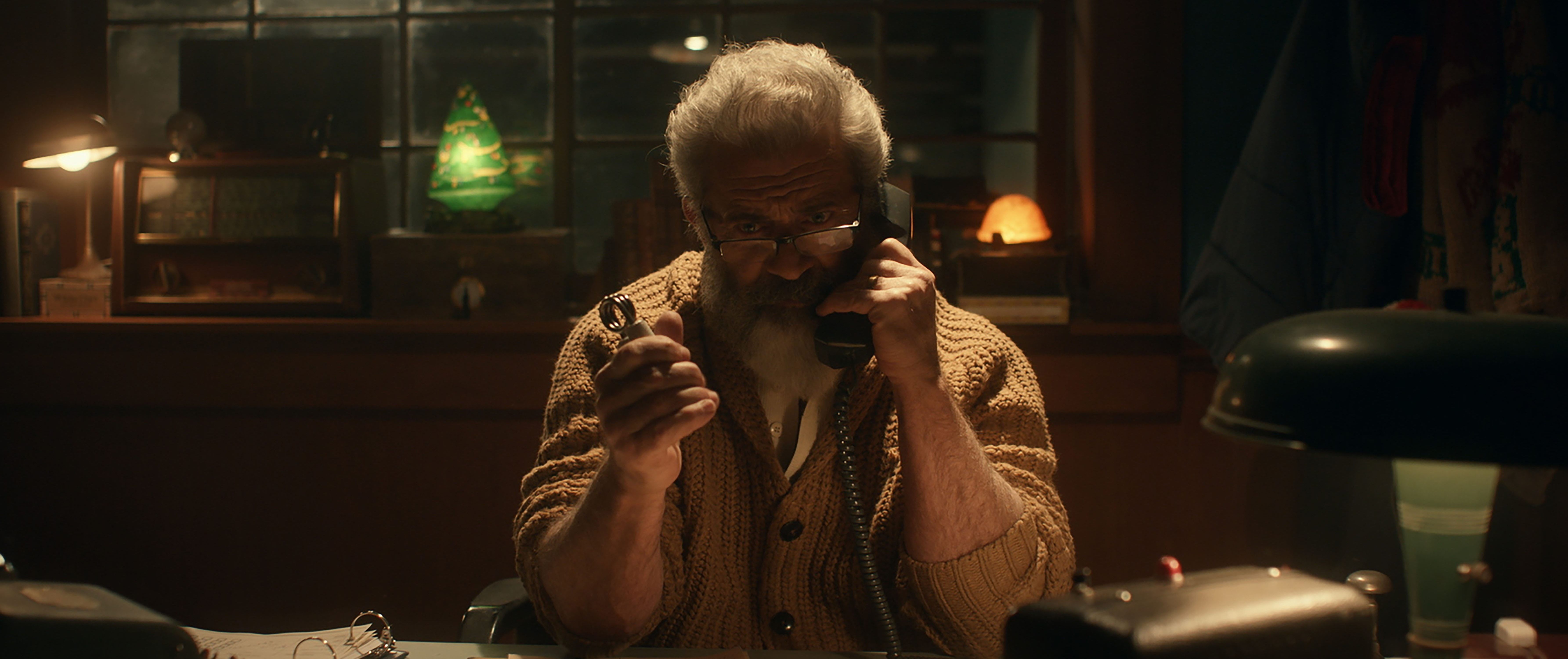 Mel Gibson Is Santa In Fatman Movie First Look Image