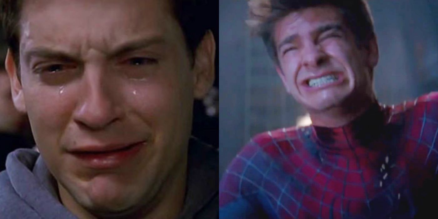 Tobey Maguire Crying Pleaaasee