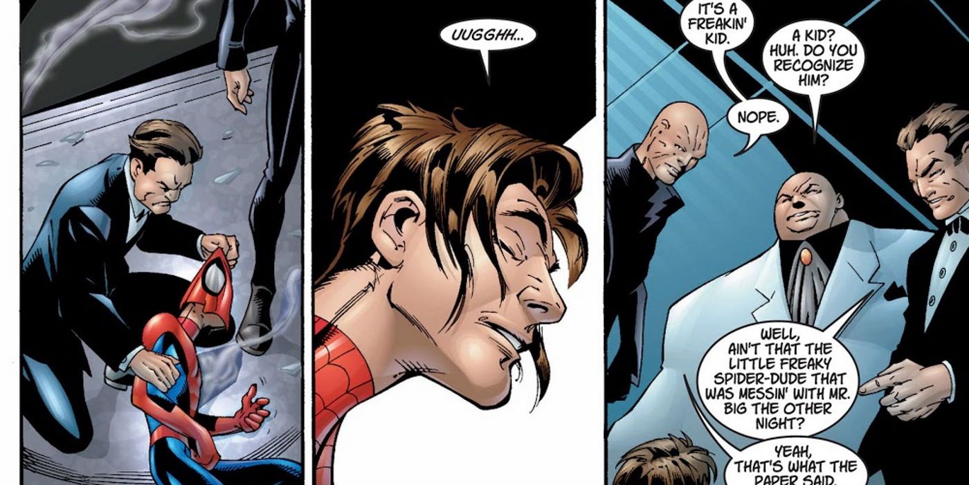 Ultieme Spider Man Kingpin Marvel's New Ultimate Spider Man Just