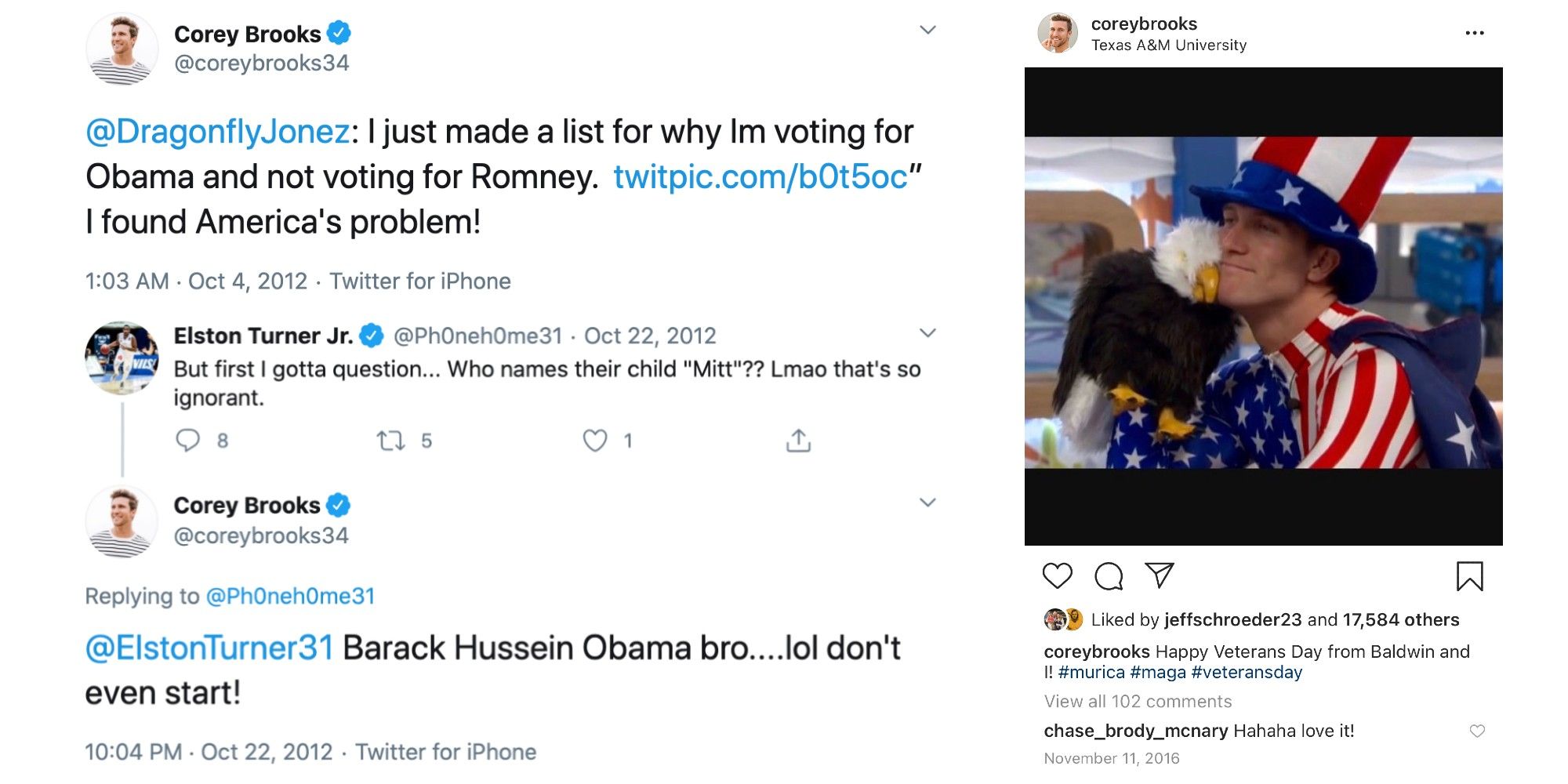 Big Brother: Corey Brooks Posts Joke Video Of Him Voting For Kanye On ...